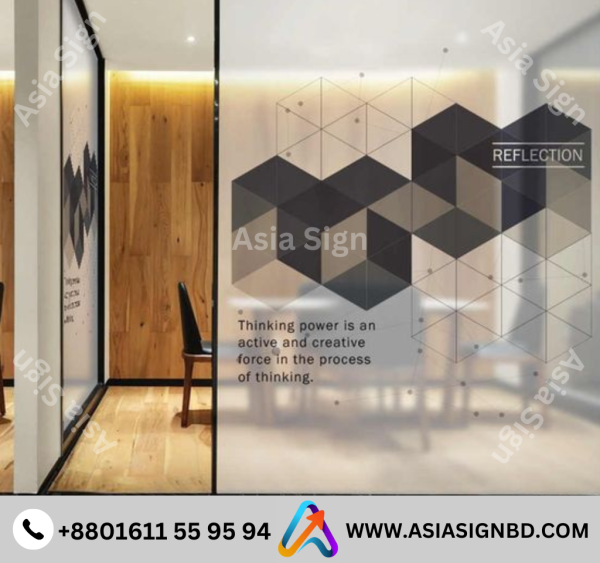 GLASS STICKER - ASIA SIGN BD