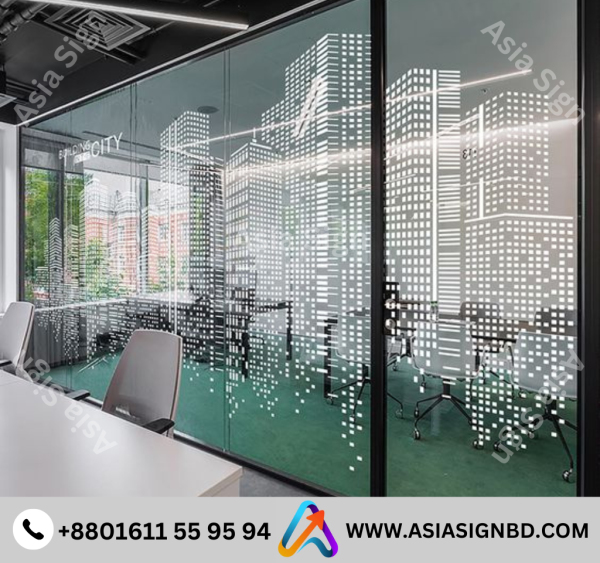 GLASS STICKER - ASIA SIGN BD
